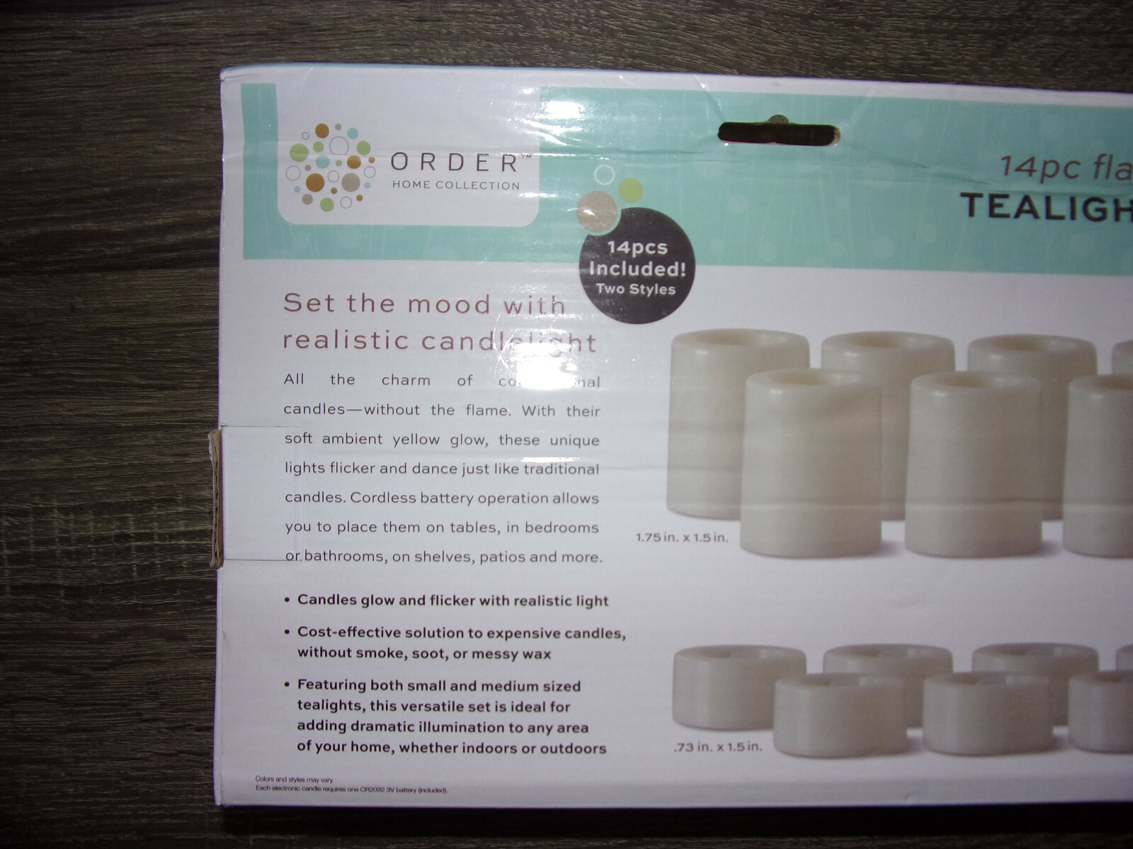 MerchSource LLC Order Home Collection 14-piece LED Tealight Candle Set ...