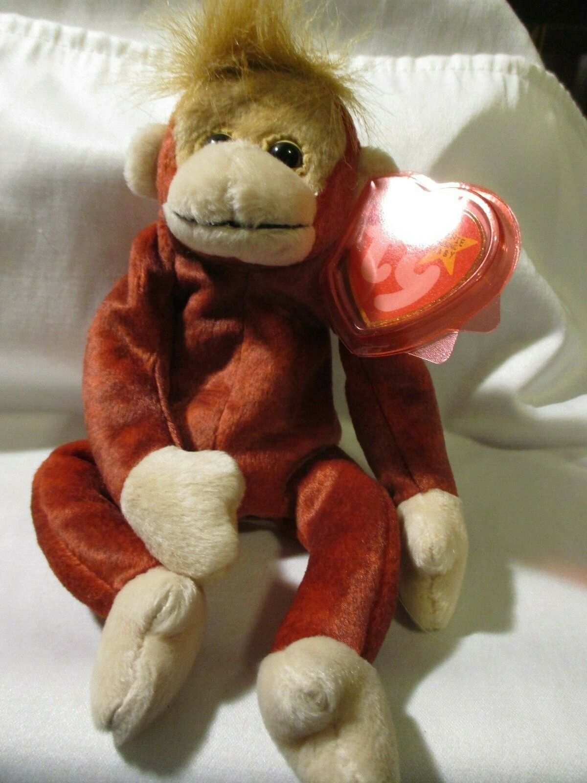 TY BEANIE BABY "SCHWEETHEART" The Orangutan January 23, 1999 Retired | eBay
