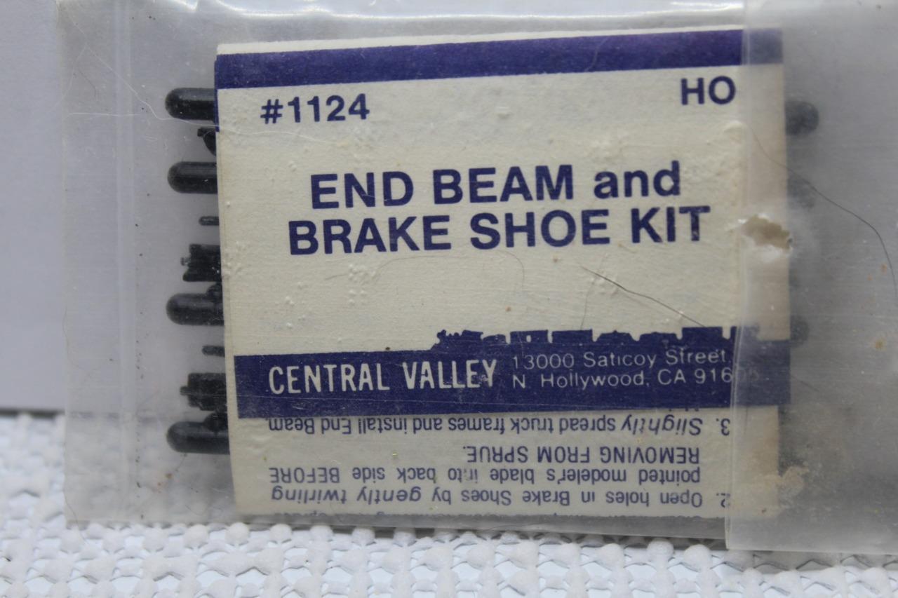 CENTRAL VALLEY HO SCALE END BEAM & BRAKE SHOE KIT (1124) | eBay