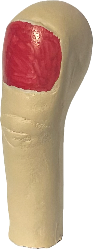 Deluxe PEE WEE HERMAN JUMBO RUBBER THUMB Latex Prop Big Huge Fake Clown ...