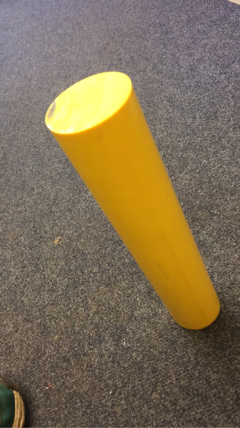 Yellow Acetal Bar 60mm Diameter / Various Lengths. | eBay UK