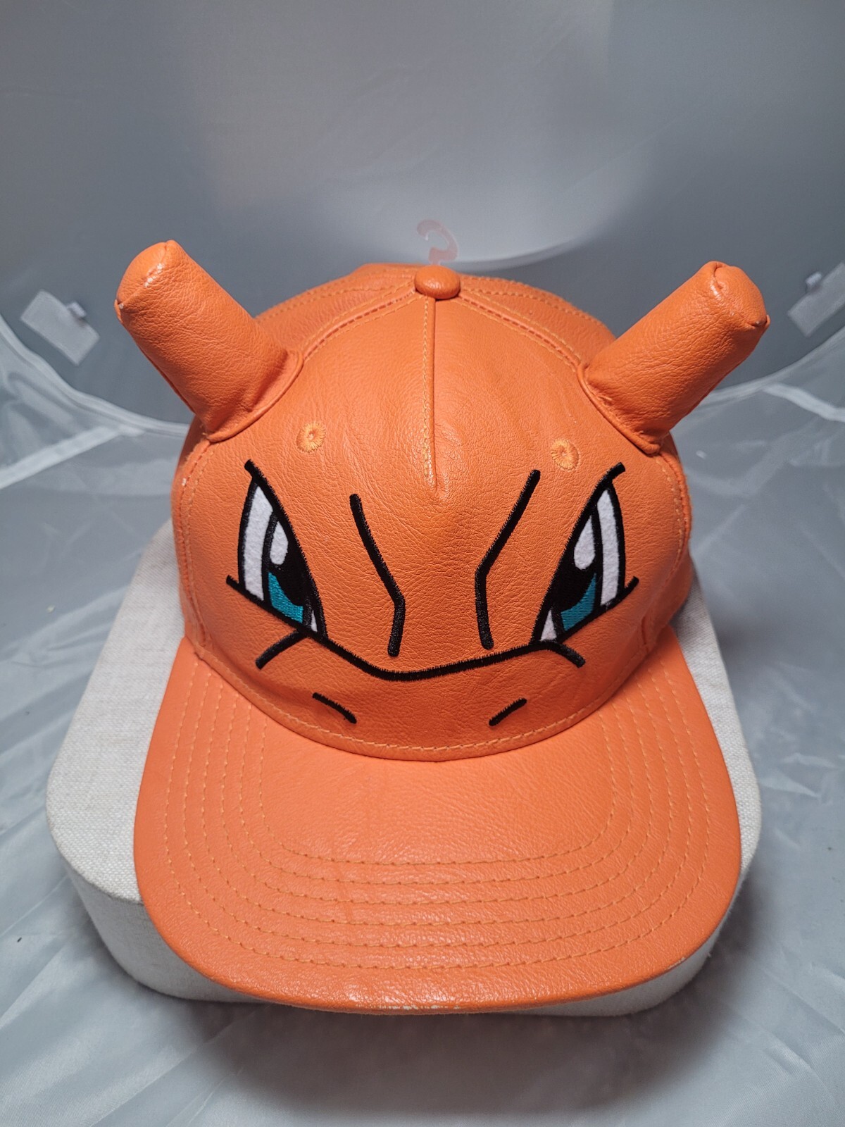 Rare Charizard Pokemon Orange Cap With Ears 2016 Game… - Gem