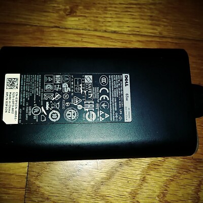 Dell DA65NM130 65W Slim Power Adapter with Power Cord and AC Duckhead ...