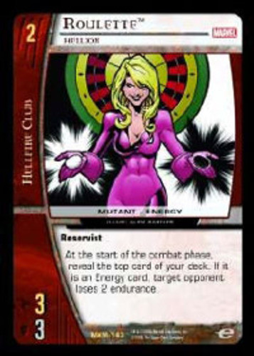 VS System: Roulette, Hellion - Foil [Played] VS: Marvel X-Men TCG CCG ...