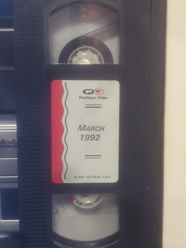 Polygram Video March 1992 VHS Music Video Compilation Promo | eBay