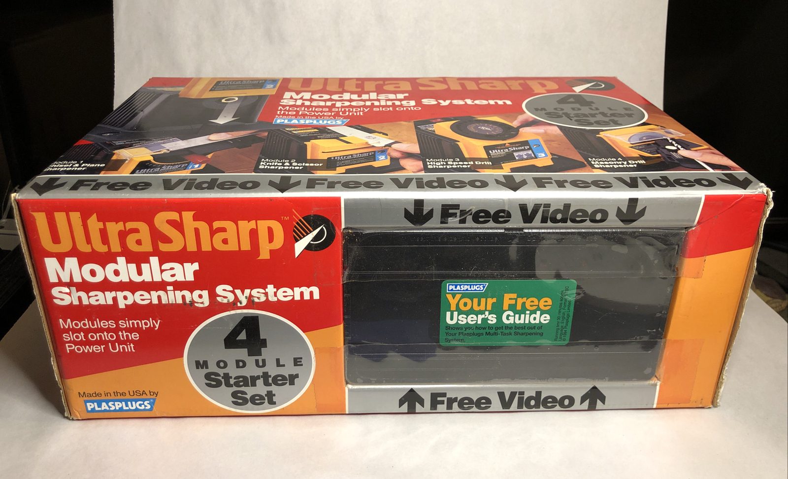 NIB Ultra Sharp Modular Sharpening Kit DCS-410US Drill bit sharpener 4 ...