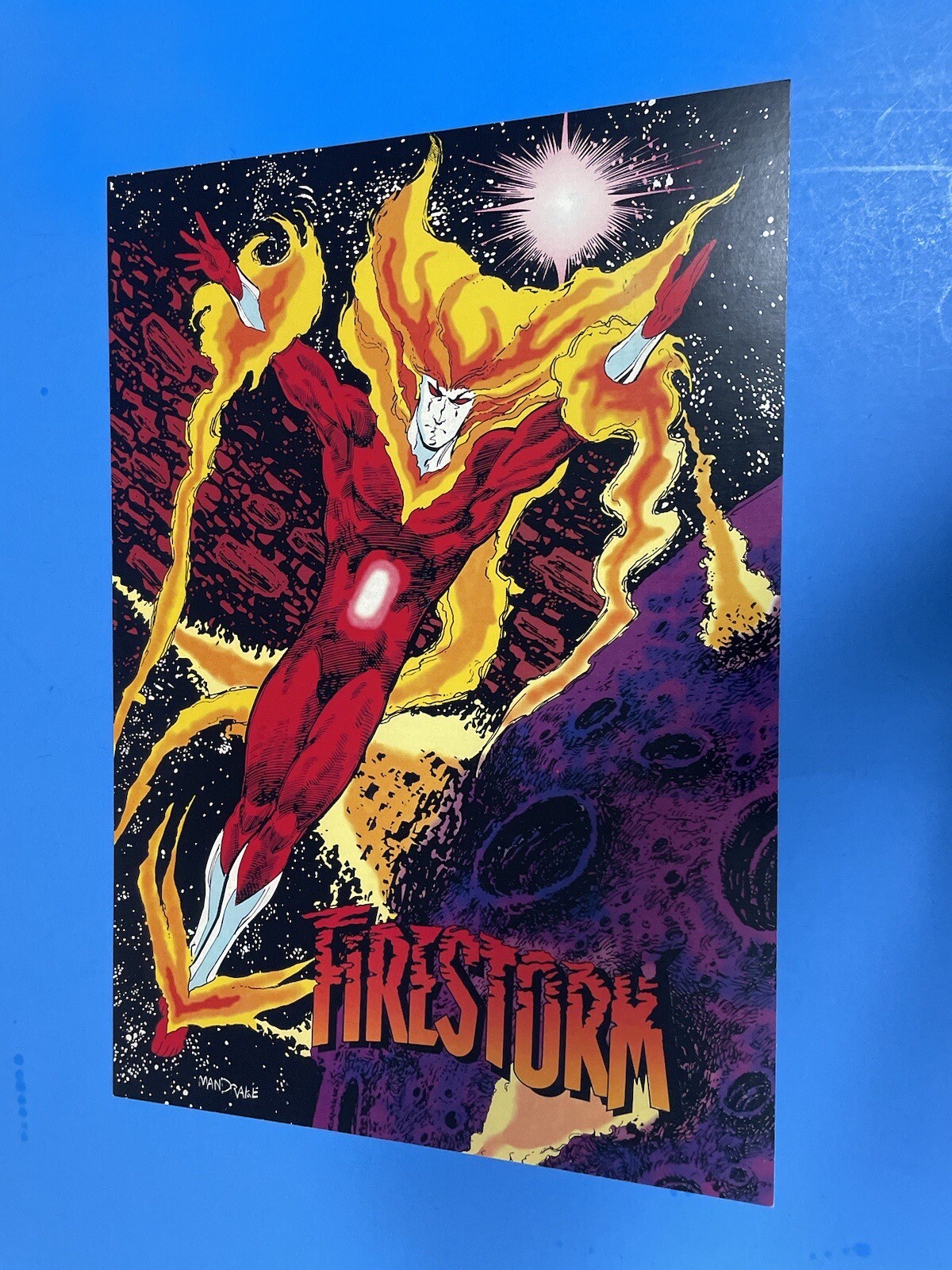 DC UNIVERSE THE FURY OF FIRESTORM POSTER PIN UP BRAND NEW. | eBay