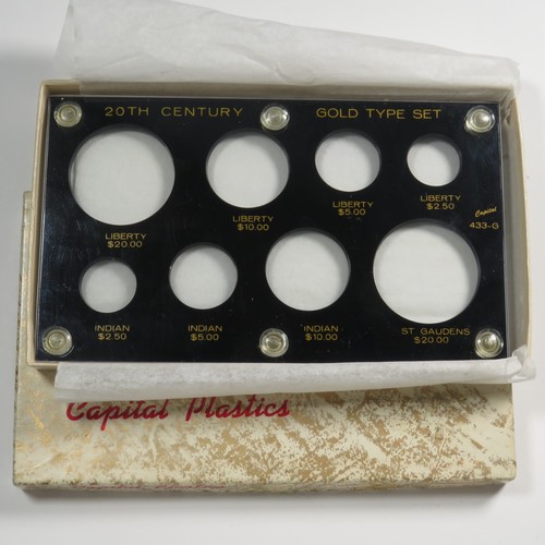 20th Century Gold Type Set 8-Coin - Capital Plastics Holder 433-G | eBay