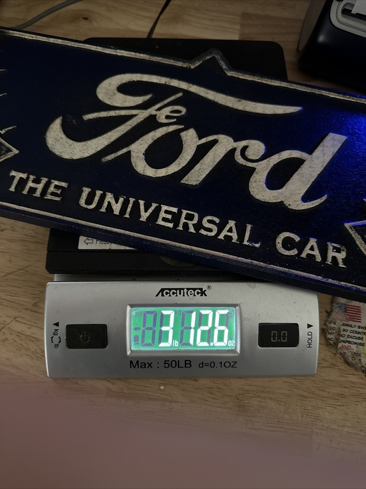 Henry Ford Plaque Sign Patina Hotrod Mustang F150 Car Auto Truck Cast ...