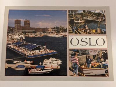 Old post card Postcard - Oslo , Norway 1990 | eBay Australia