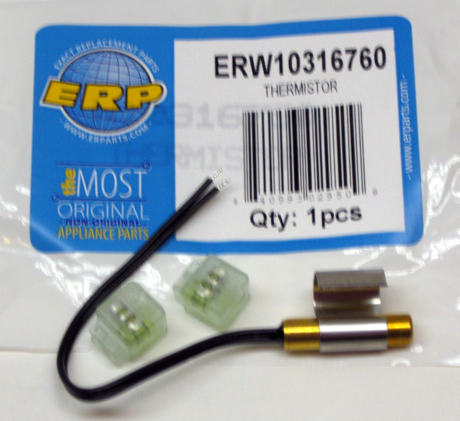 Refrigerator Thermistor Sensor for Whirlpool W10316760 AP4538142 ...