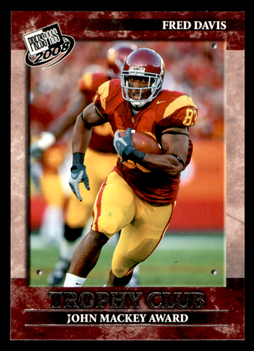 2008 Press Pass Fred Davis TRC #55 USC Trojans | eBay