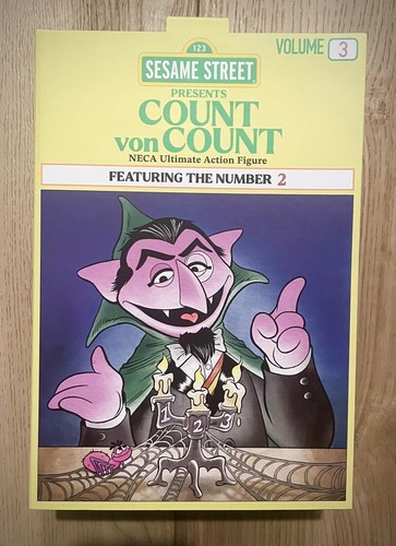 2025 NECA Ultimate Count Von Count 7" Sesame Street Figure - Target ...