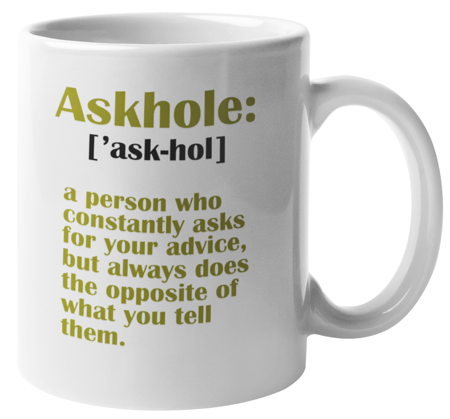 Askhole Quotes Askhole Definition Meaning Poster Von Nestory UK Fy