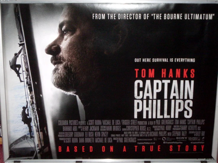 Tom Hanks Captain Phillips Poster