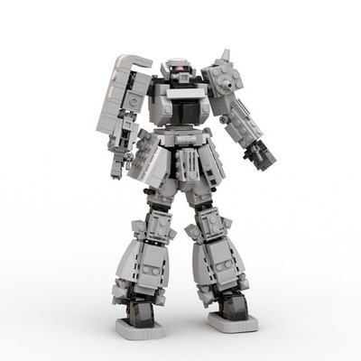 Robot Model Mobile Suit Building Kit 493 Pieces from Animation MOC ...