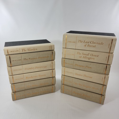 Lot of 12 Barsetshire, Palliser Novels * Anthony Trollope * Oxford ...