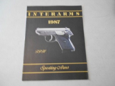 Interarms Firearms Catalog 1987 Astra Mark X Rossi Gallery Puma Norinco ...