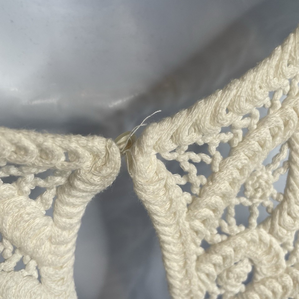 Loft Women's Ivory Lace Tank Top Size S Fairy Coquette Dainty Demure ...