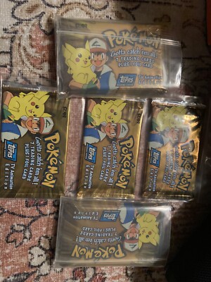Pokémon Topps Series 1 TV Animation Booster Pack - Quantity 1 | eBay
