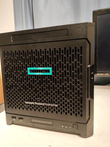 HP Microserver Gen10 - AMD X3216, 8GB RAM, 256GB SSD + 1TB, Win Server ...