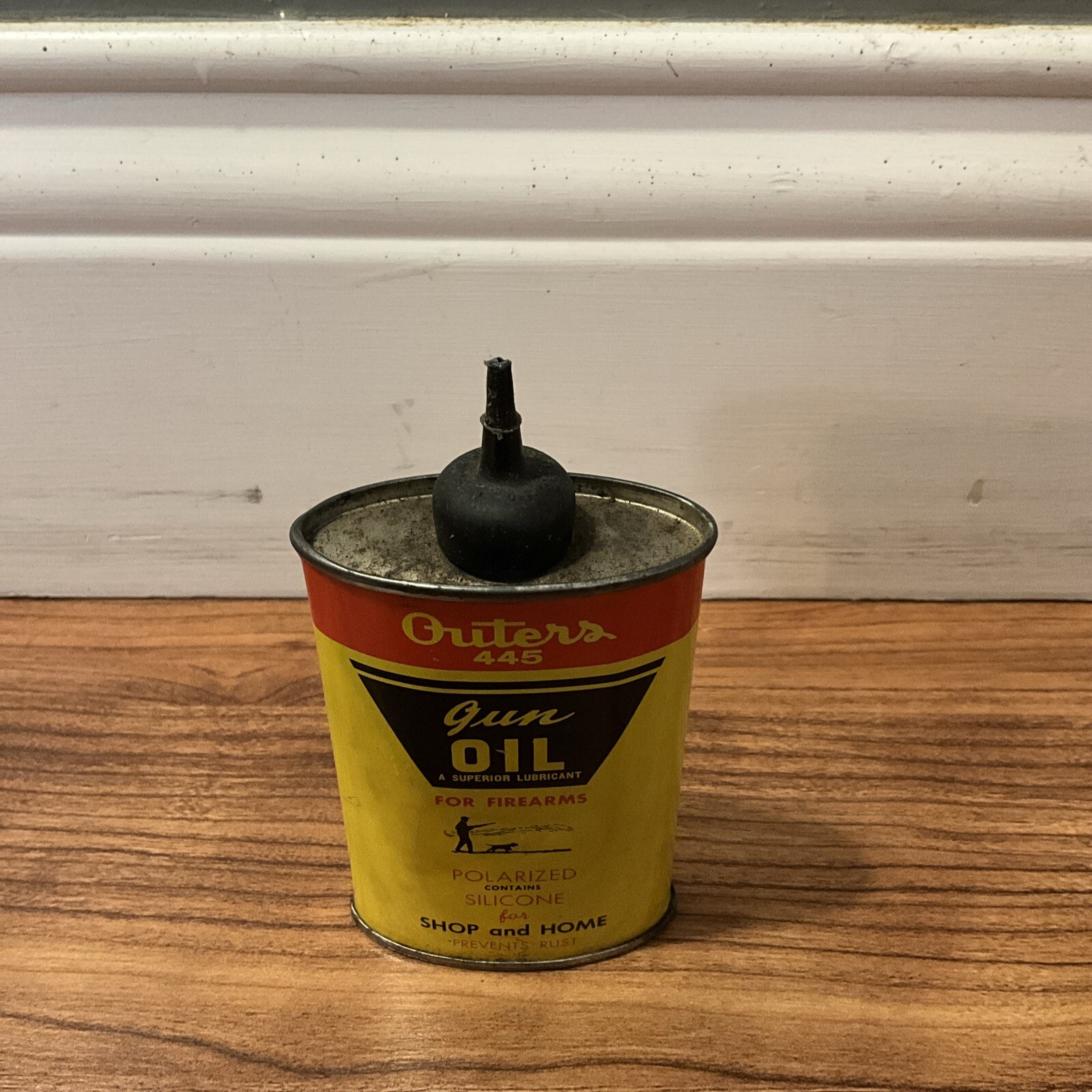 Vintage Outers 445 Gun Oil Handy Oiler 3 Oz Can Tin | eBay