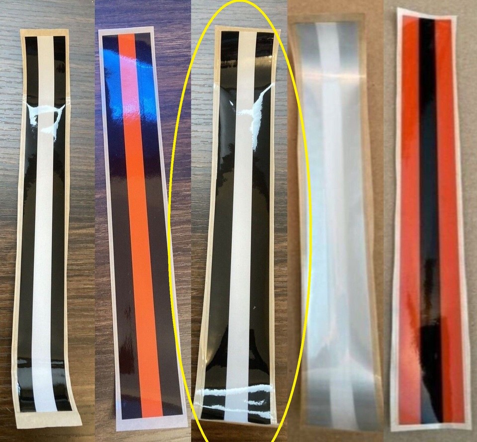 Cleveland Browns **MINI** Football Helmet Center Stripe Stripes Decal ...