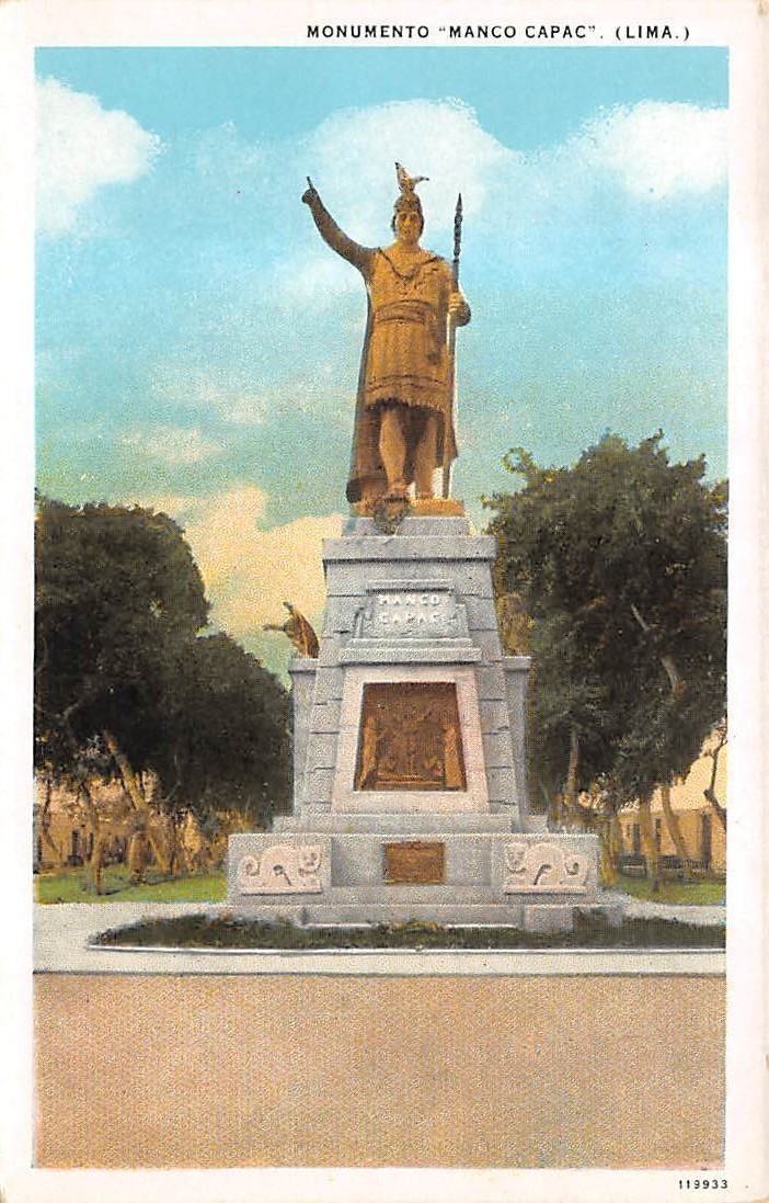 Manco Capac Statue