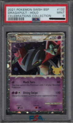 2021 Pokemon Celebrations - Dragapult Prime SWSH132 MINT PSA 9 | eBay
