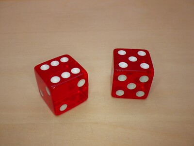 Roll 7's 2D6 Die Loaded Cheat Dice Gag Joke Tricks RPG Tabletop CCG Gaming | eBay