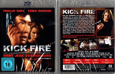 KICK FIRE - OHNE JEDE VORWARNUNG --- Blu-ray --- Klassiker -- Uncut ...