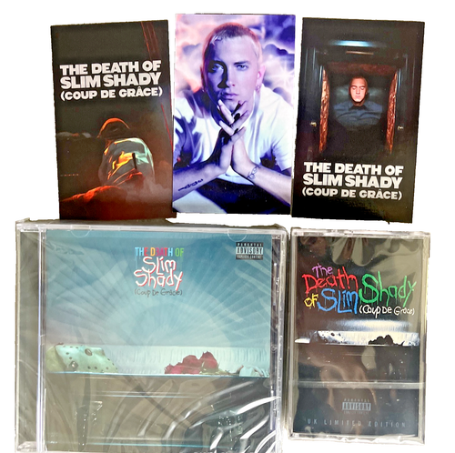 EMINEM The Death of Slim Shady CD Alternate Cover + TDOSS Cassette UK ...