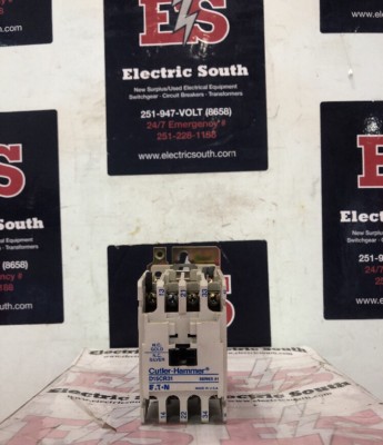 Cutler Hammer Eaton Contactor D15CR31 120 Volt Coil | eBay