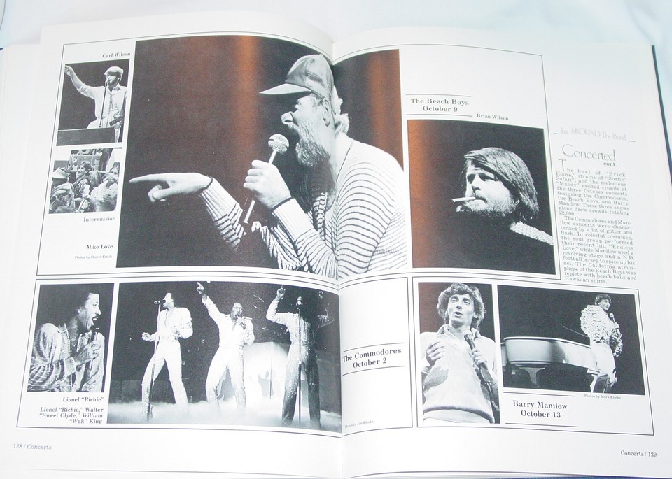 SWEET VINTAGE 1982 NOTRE DAME YEARBOOK - THE DOME | eBay