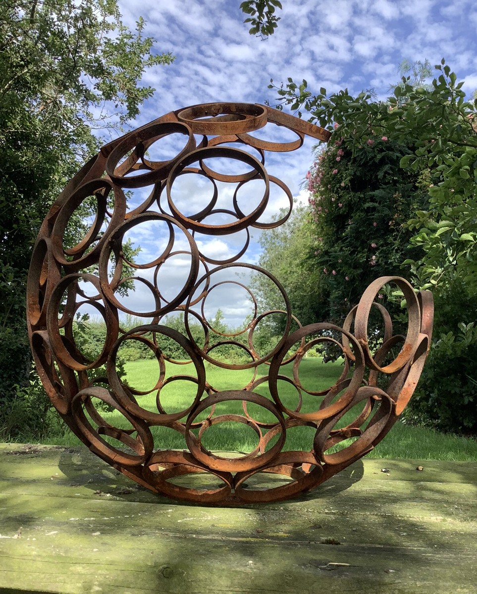 Outdoor Metal Sculptures Modern Art XXL Modern Art Garden Sculpture