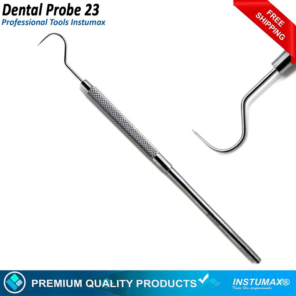 Periodontal Probes Color Coded Depth Measuring Dental Furcation Probe ...