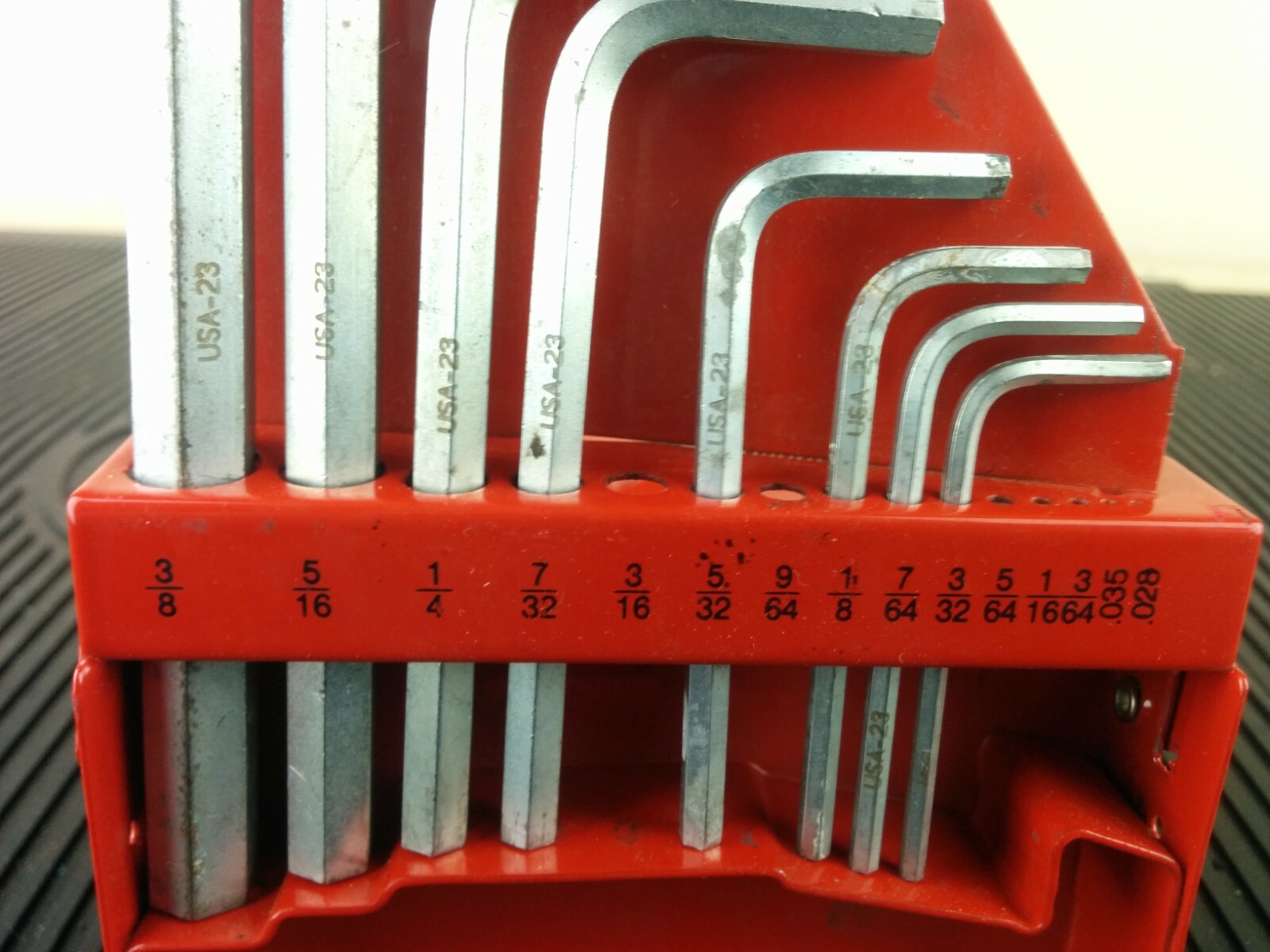 #aj836 Snap-on Aw1015dhk Hex Key Set .028-3/8” PARTIAL SET | eBay