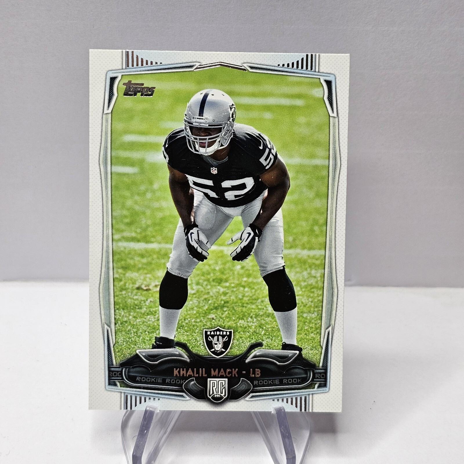 2014 Khalil Mack Topps Football Card #373 Rookie Card RC | eBay