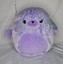 Squishmallow 12" Ellen Seal FuzzAMallow Plush Tag attached Purple | eBay
