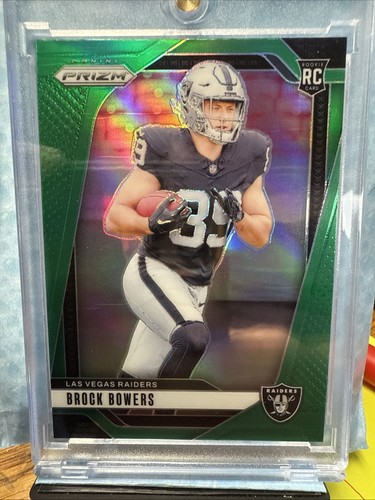 2024 Panini - Rookies Brock Bowers Green Prizm (RC) Lot Of 5 | eBay