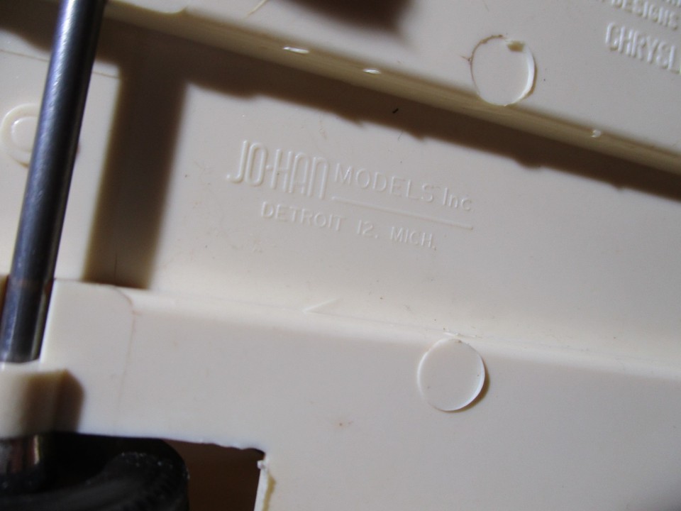 Vintage Jo-Han 1956 Plymouth Belvedere 4 DR Sedan Promo Model Car ...