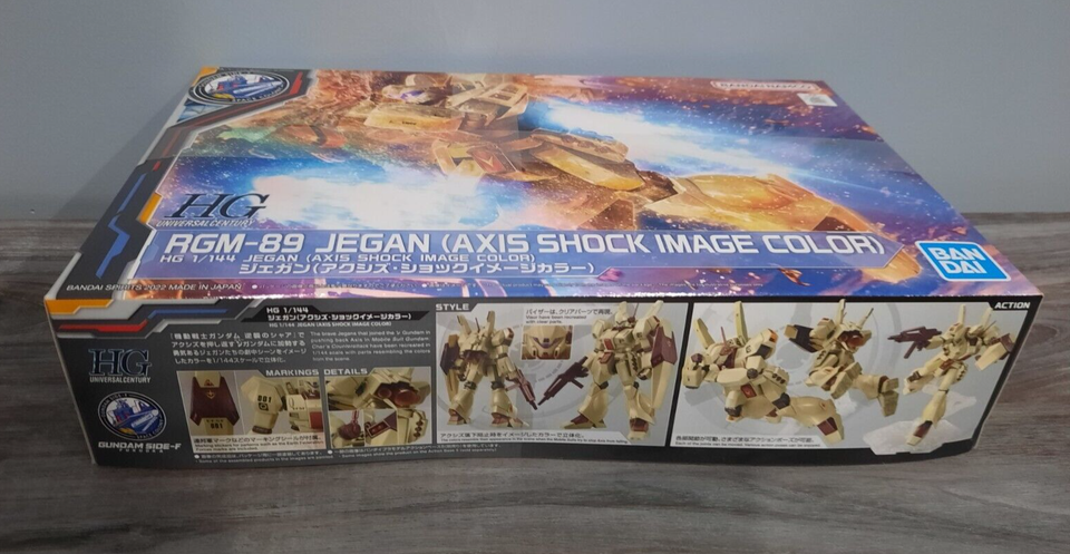 HG 1/144 Jegan (Axis Shock Image Color) Plastic Model Kit (Gundam Base ...
