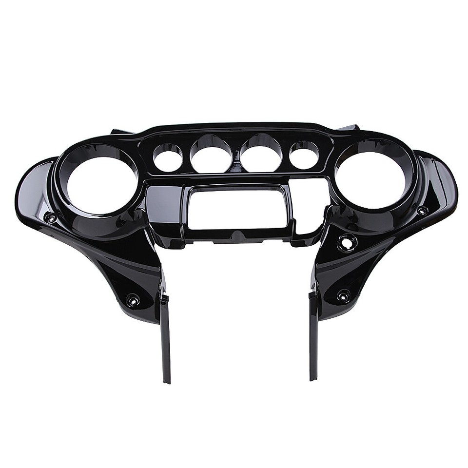 Vivid Black Batwing Inner Fairing For Harley Davidson Electra Street ...