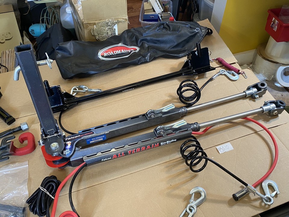 Falcon All Terrain Non-Binding Towbar Roadmaster Black Hawk Kit hooks ...