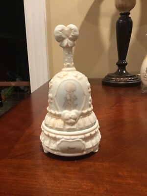 precious moments June birthstone bell 2 pc | eBay