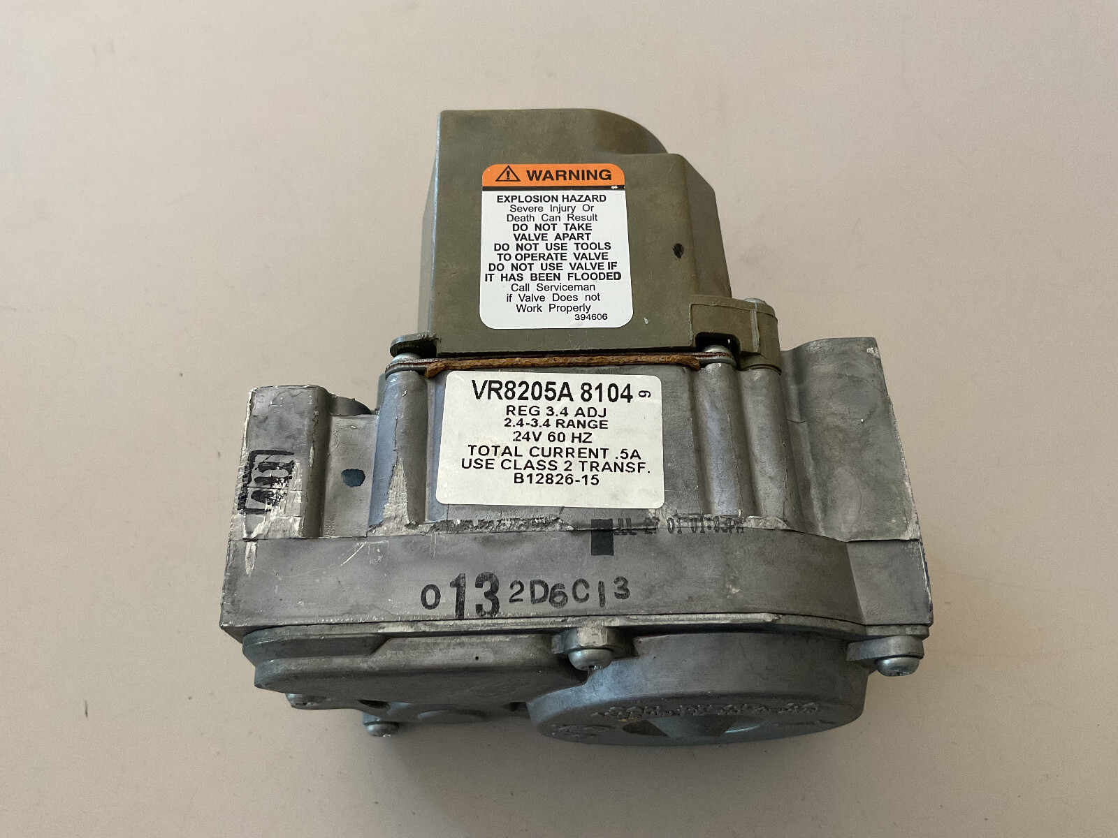 GOODMAN JANITROL AMANA B12826-15 GAS VALVE HONEYWELL VR8205A 8104 | eBay