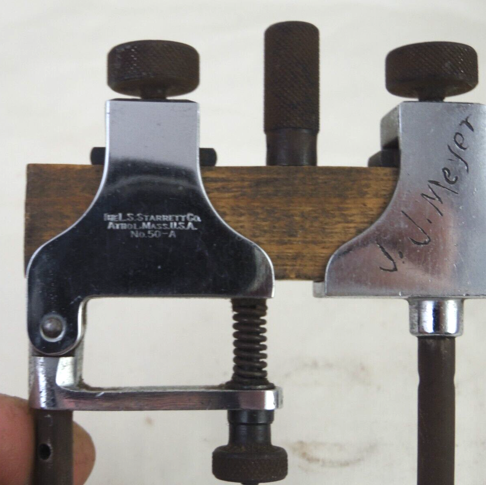 "Starrett" No. 50-A Adjustable Trammel Points/Dividers USA Vintage | eBay