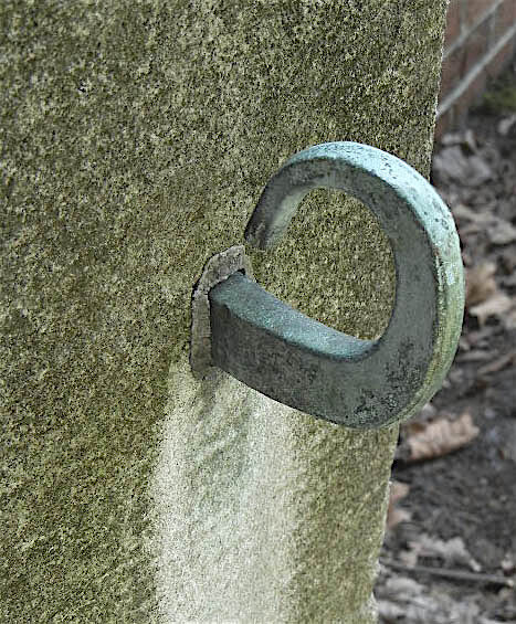 ANTIQUE 19TH CENTURY STONE HORSE HITCHING POST | eBay