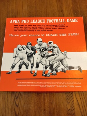 APBA FOOTBALL CARDS 1992 SEASON COMPLETE | eBay