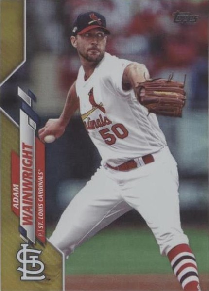 2020 Topps - Gold #700 Adam Wainwright for sale online | eBay